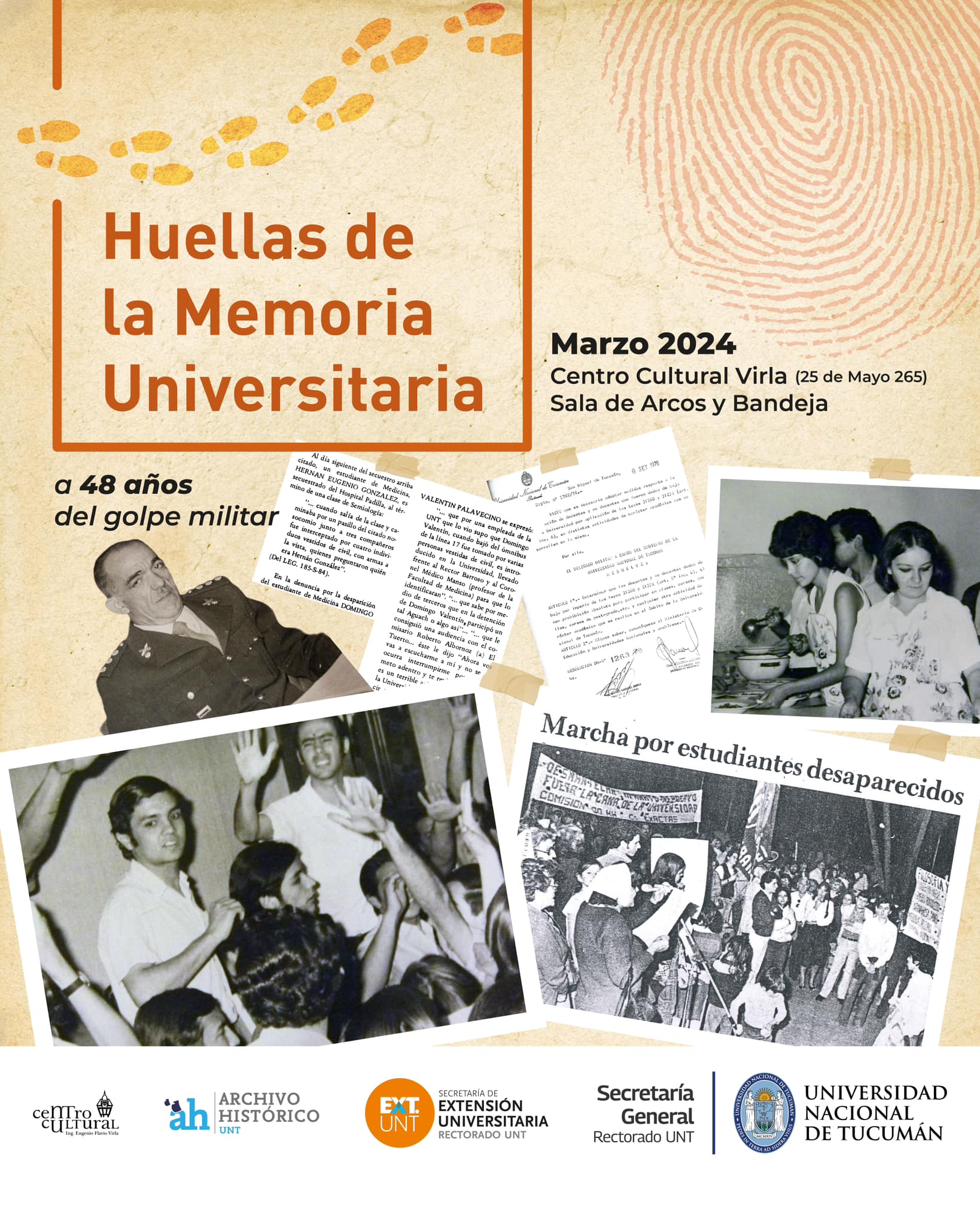 Habilitan en el Centro Cultural Virla la muestra “Las Huellas de la ...